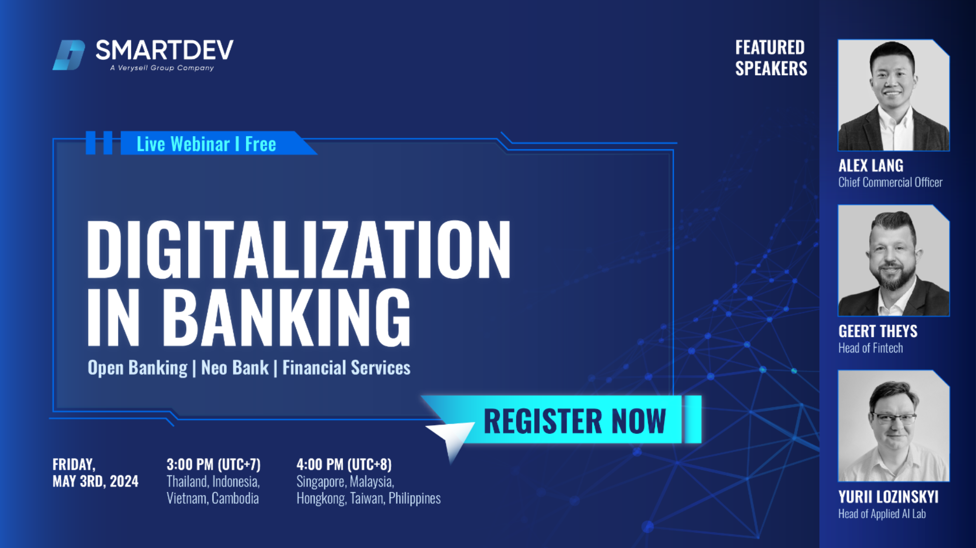 Forging Ahead: Insights from the 'Digitalization in Banking' Webinar Recap | SmartDev