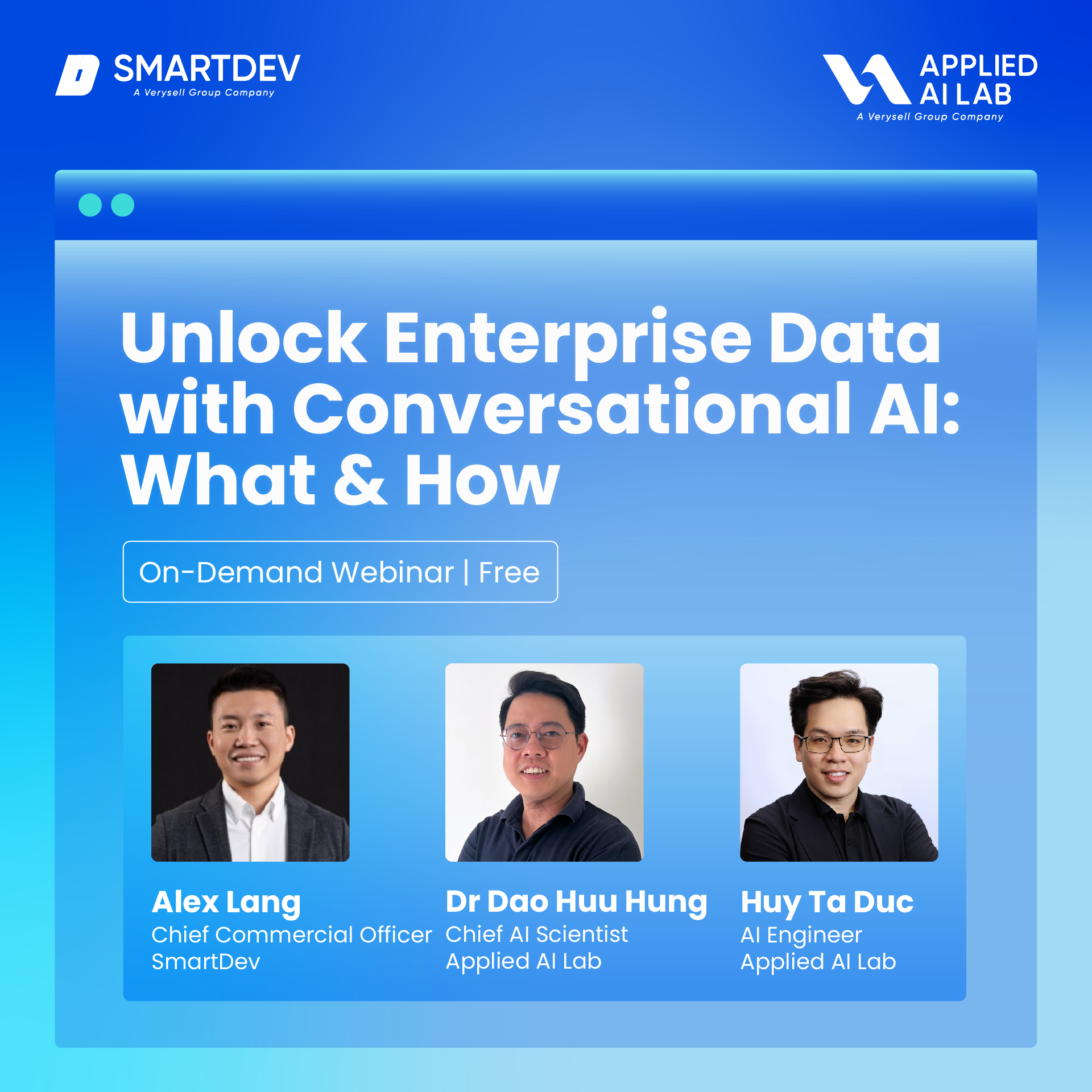 Behind the Scenes: Key Takeaways from Our Conversational AI Webinar | SmartDev